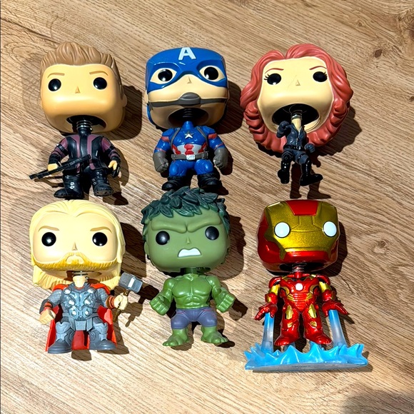 Marvel | Toys | Marvel Avengers Superhero Action Figure Set | Poshmark